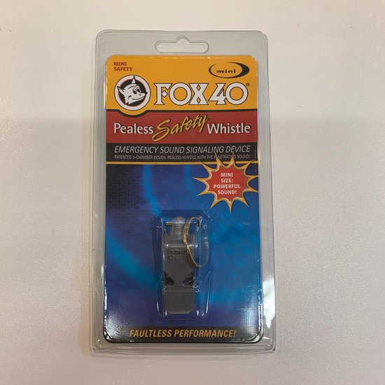 FOX 40 MINI Fluitje Grijs | bol.com