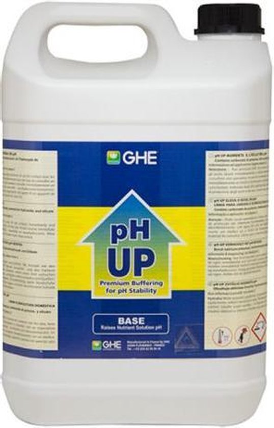 GHE pH UP (pH plus) 5 liter | bol