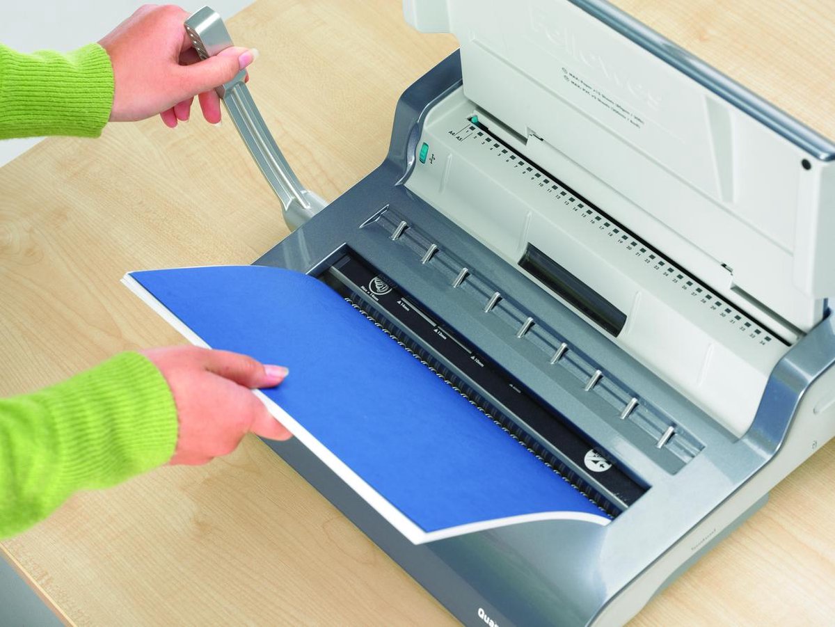 Fellowes inbindmachine Quasar Wire metalen bindrug | bol
