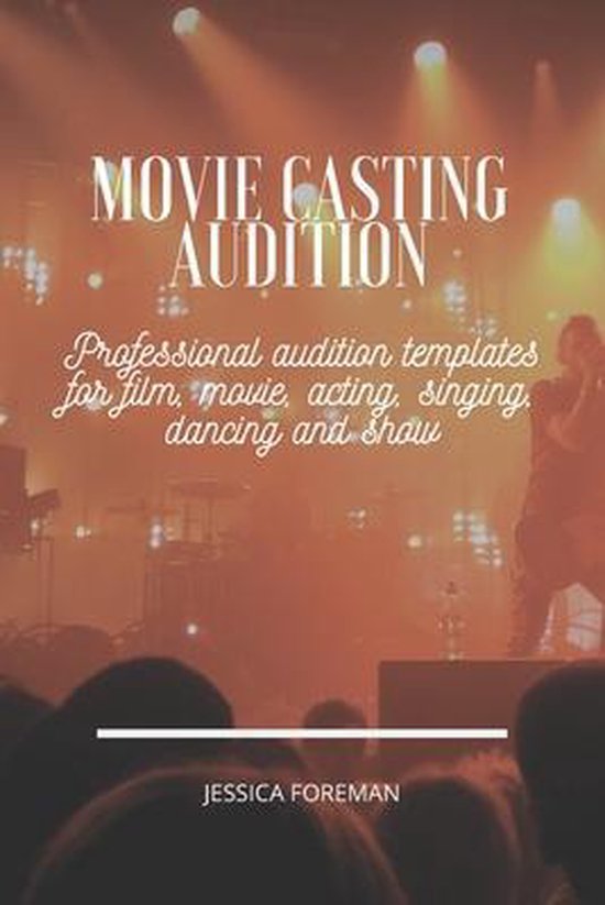 Movie Casting Audition, Jessica Foreman | 9798649363495 | Boeken | bol.com