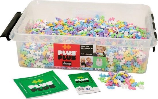Plus Plus Pastel 3600 Stuks Educatie | Games | bol