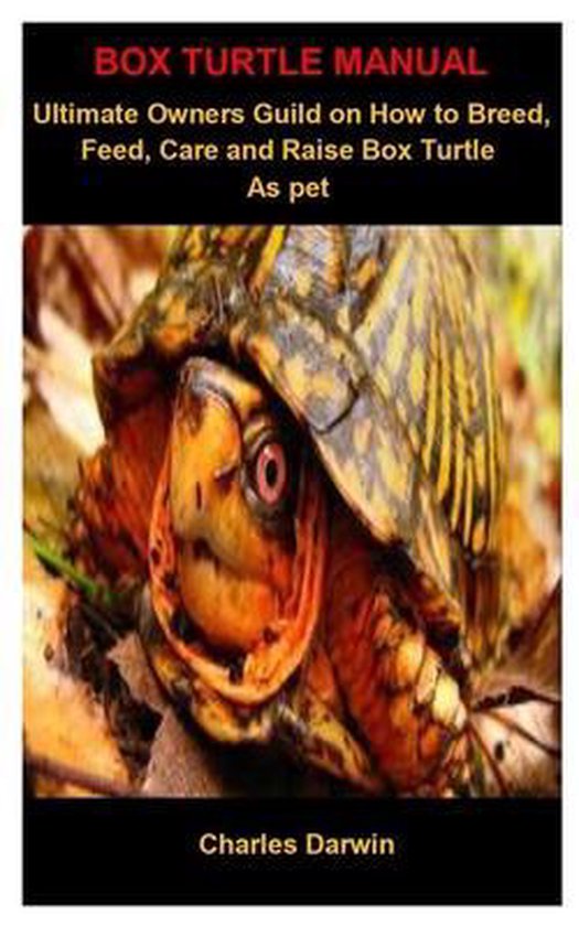 Box Turtle Manual: Box Turtle Manual, Charles Darwin | 9798642520550 ...