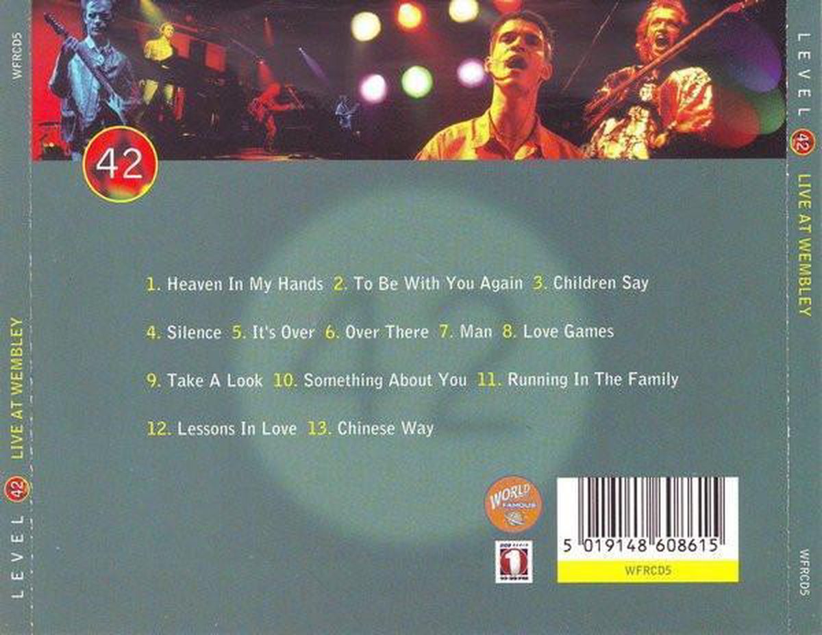 Live At Wembley, Level 42 | CD (album) | Muziek | bol.com