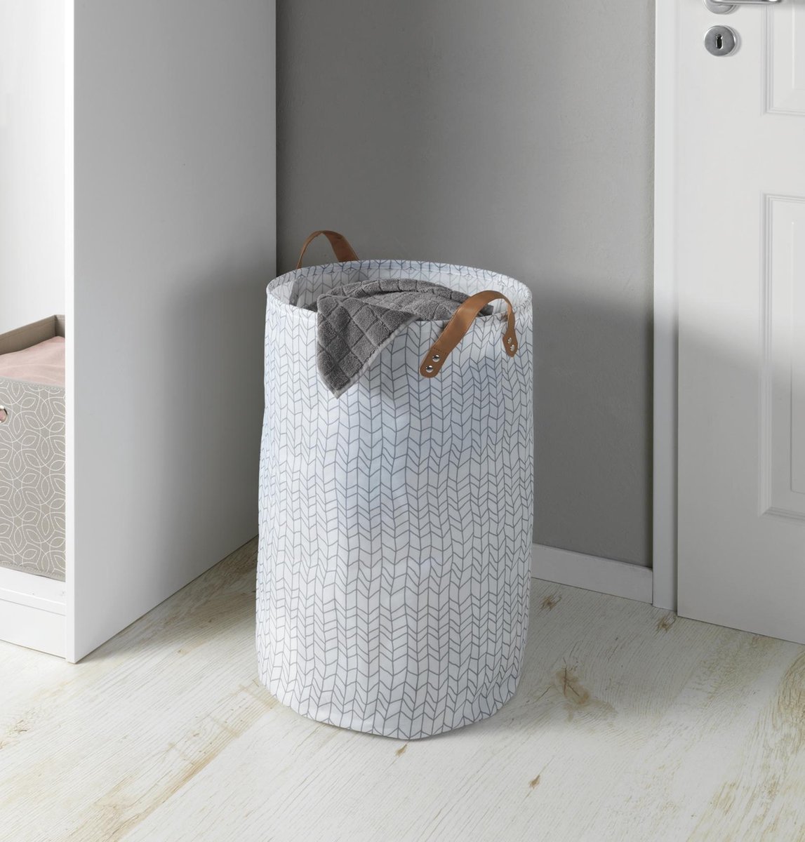 Wenko Wasmand 40 X 60 Cm 75 Liter Polyester Wit | bol.com