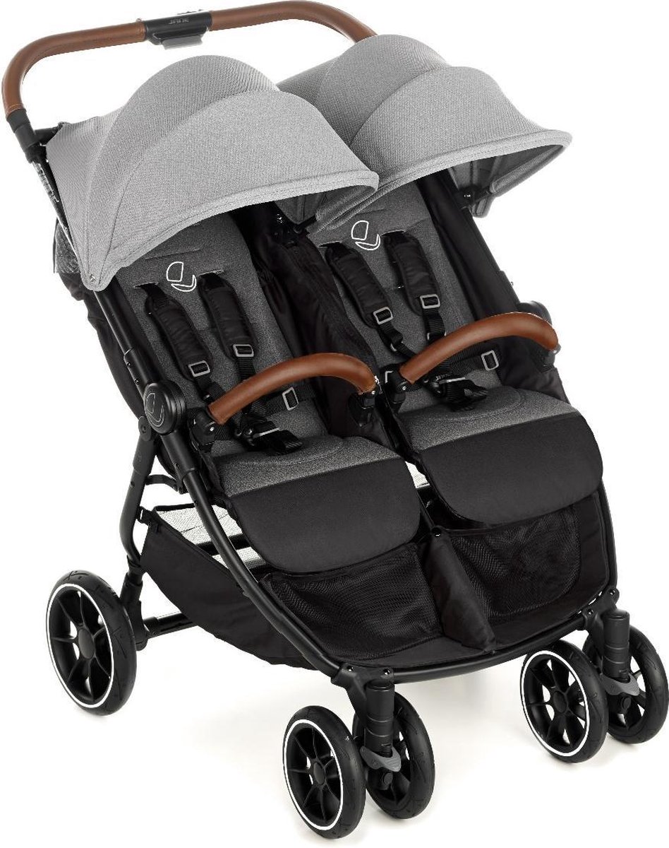 JANE Twinlink Twin Stroller - Gitzwart | bol.com