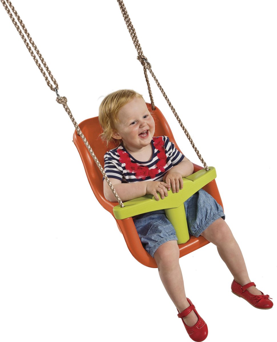 AXI Baby schommel Zitje in Oranje - Kunststof - Zitje voor babyschommel ...