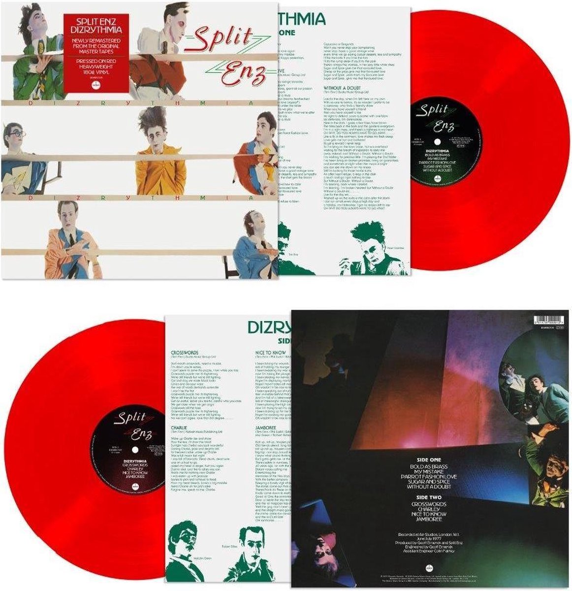 Dizrythmia (Red Vinyl), Split Enz | LP (album) | Muziek | bol