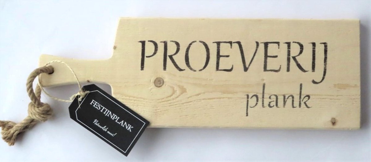 Steigerhouten "Proeverij plank", 80 cm.| tapasplank | serveerplank ...