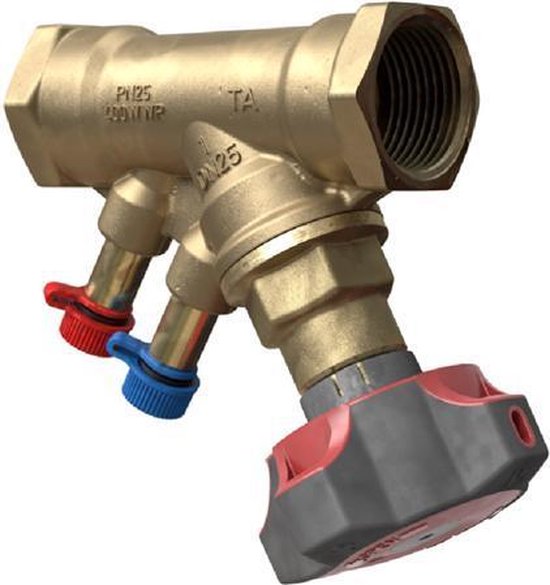 IMI TA Hydronics STAD strangregelafsluiter incl. zelfdichtende meetnippels,... | bol
