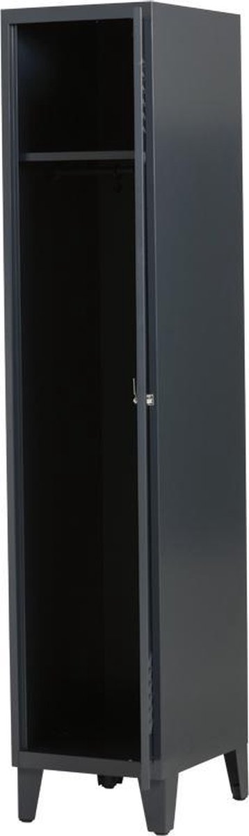 Lockerkast metaal I Locker kledingkast I 1 legplank & hangruimte per ...
