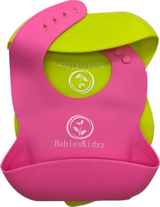 Baby Slab UMIGAL Soft Bib 2-Pack Silicone zachte slabbers Complete set ...