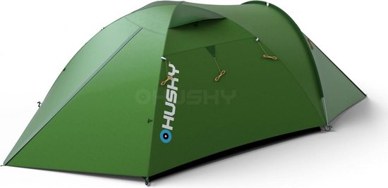Husky tent extreem lichtgewicht Baron 4 2021 - 4 persoons - Groen | bol.com