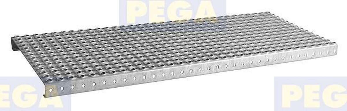 bol.com | Staal geperforeerd looprooster 30 cm breed / 3 meter lang ...