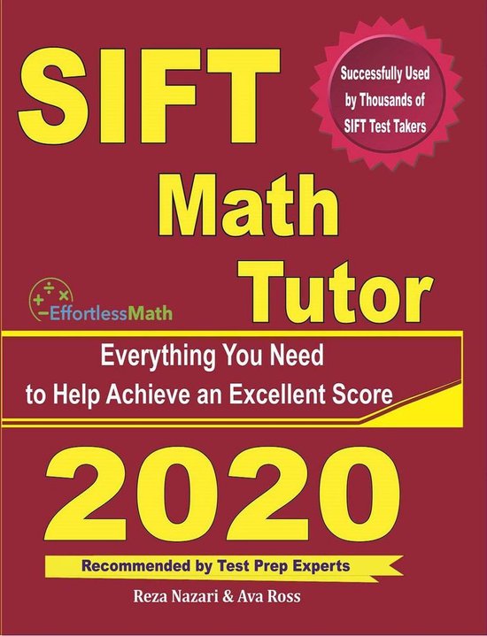 SIFT Math Tutor, Ava Ross | 9781646128549 | Boeken | bol.com