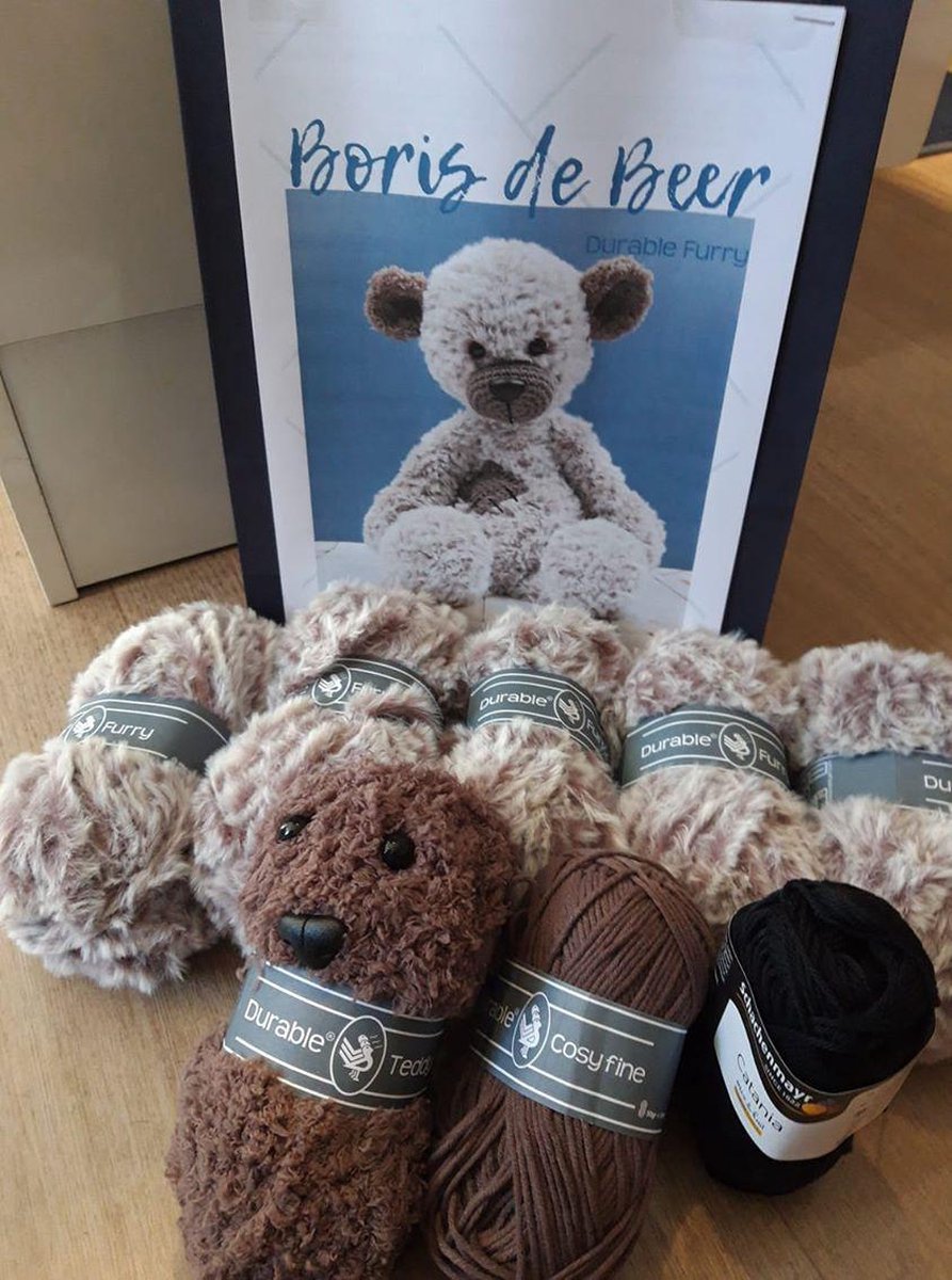 Boris Beer Haakpakket INCL GRATIS PRINT PATROON | bol.com