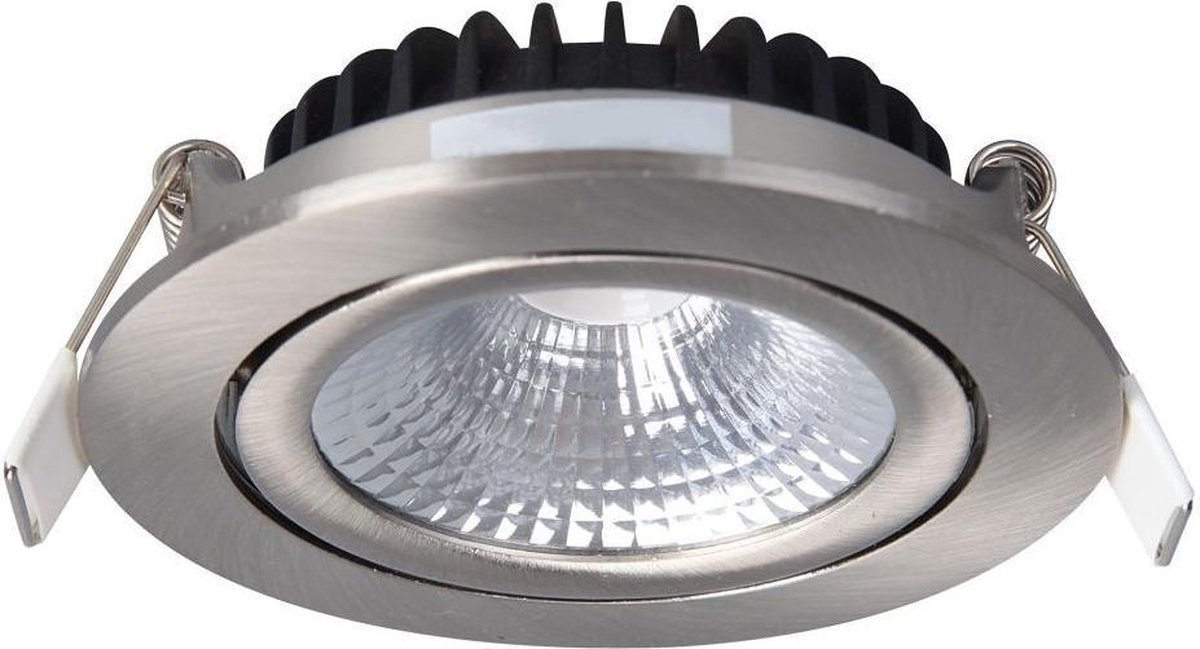 Inbouw LED Spot 5w Flat, 450 Lumen, 2700K, Kantelbaar, IP54, Dimbaar ...