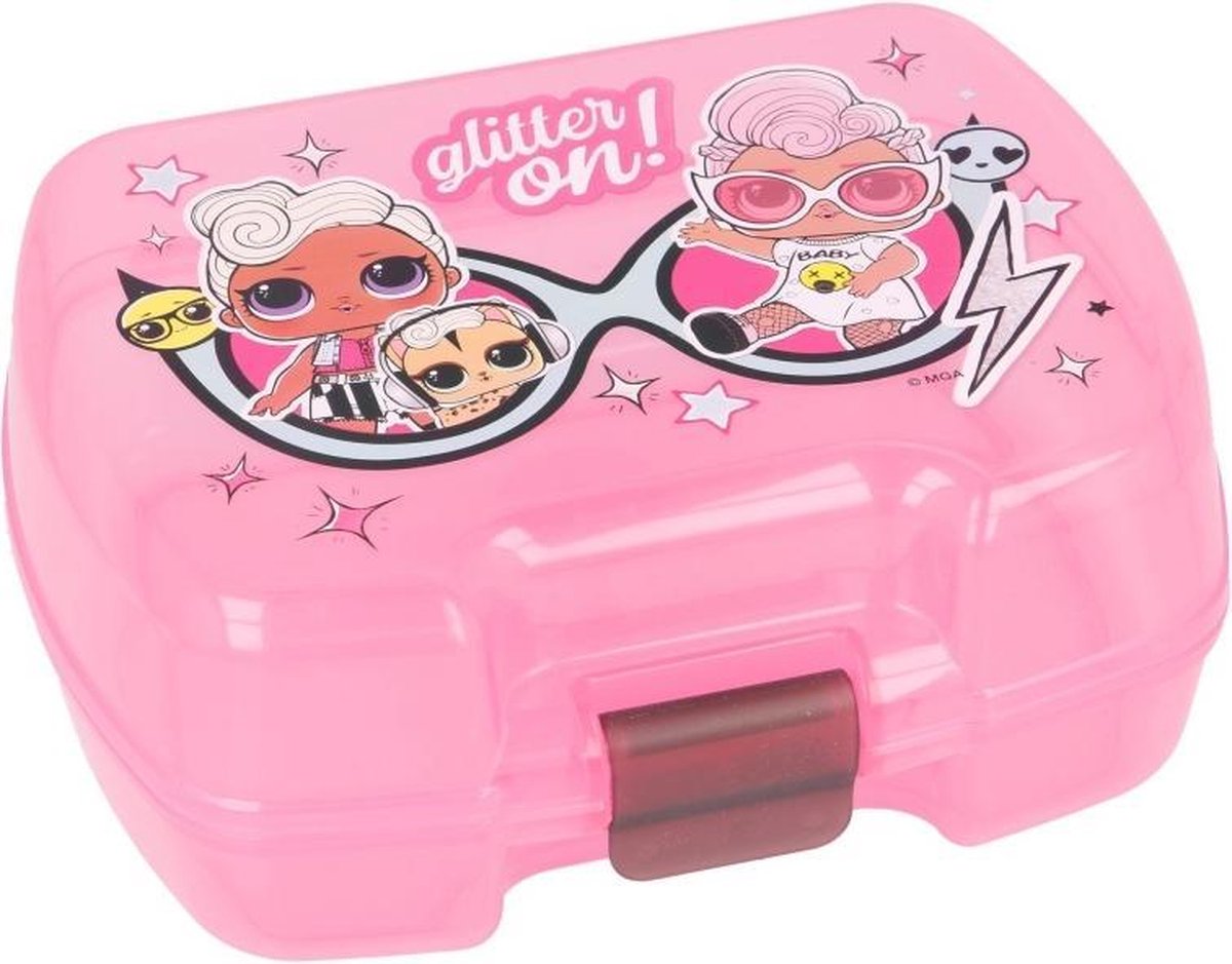 LOL Surprise - Broodtrommel - Lunchbox - Roze | bol