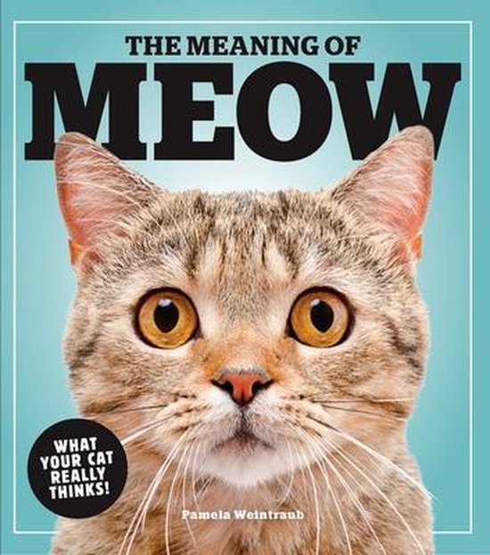 The Meaning Of Meow, Pamela Weintraub | 9781951274153 | Boeken | bol.com