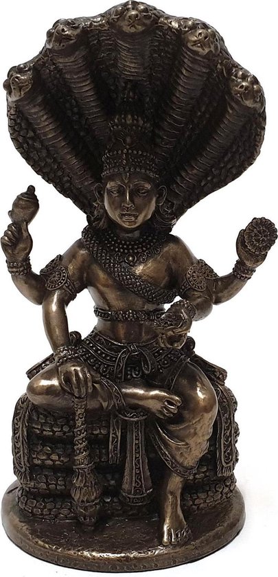 Buddha beeld Vishnu 13 cm voor binnen en buiten – Boeddhabeeld met ...
