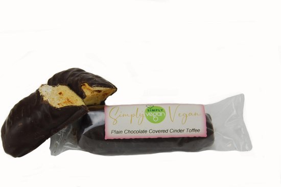 Vegan Choc covered Cinder Toffee (Honeycomb) - echte handgemaakt Britse ...