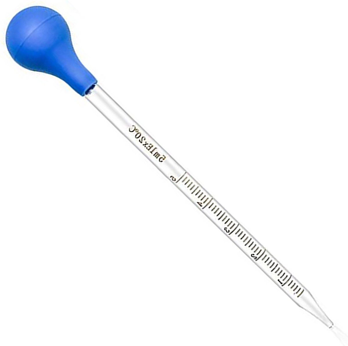 Druppelteller / Dropper / Druppelaar / Pipet | 5 ml | Blauw | bol