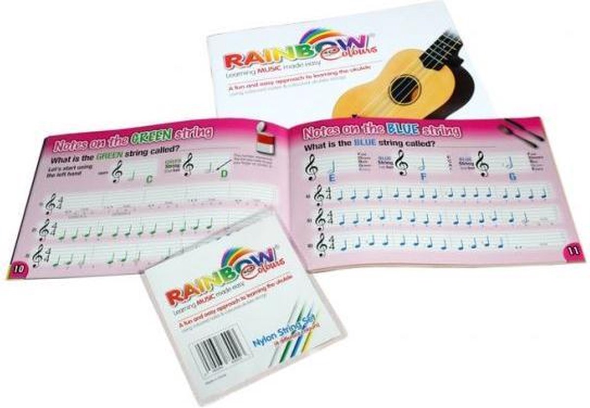 Rainbow Colours Ukulele | bol.com