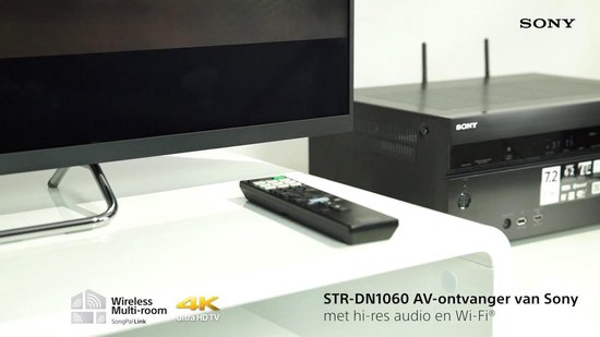Sony STR-DN1060 - Hi-Res audio 7.2 AV-receiver - Wifi - Zwart | bol.com