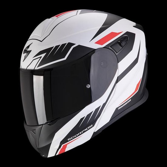 Scorpion EXO-920 Shuttle Matte White Black Modular Helmet L | bol.com