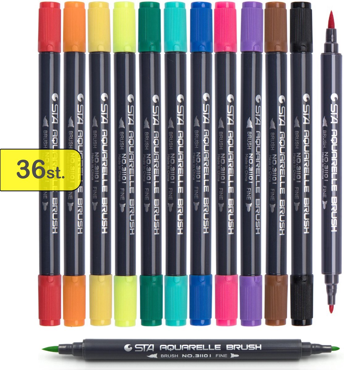 bol.com | Paintaboo Brush Pennen - Professionele Stiften ...