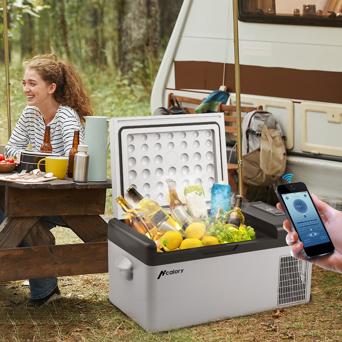 iMars Compressor Koelbox -15L - Elektrische Koelboxen - Vriesbox - AC110-240v en... | bol.com