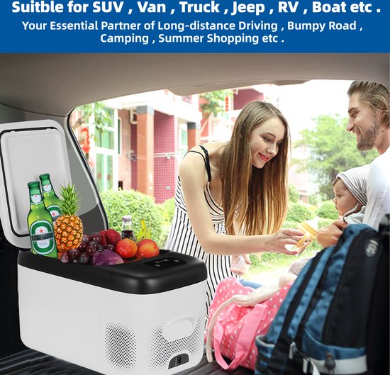 iMars Compressor Koelbox - 25L - Elektrische Koelboxen - Vriesbox - AC110-240v en... | bol.com