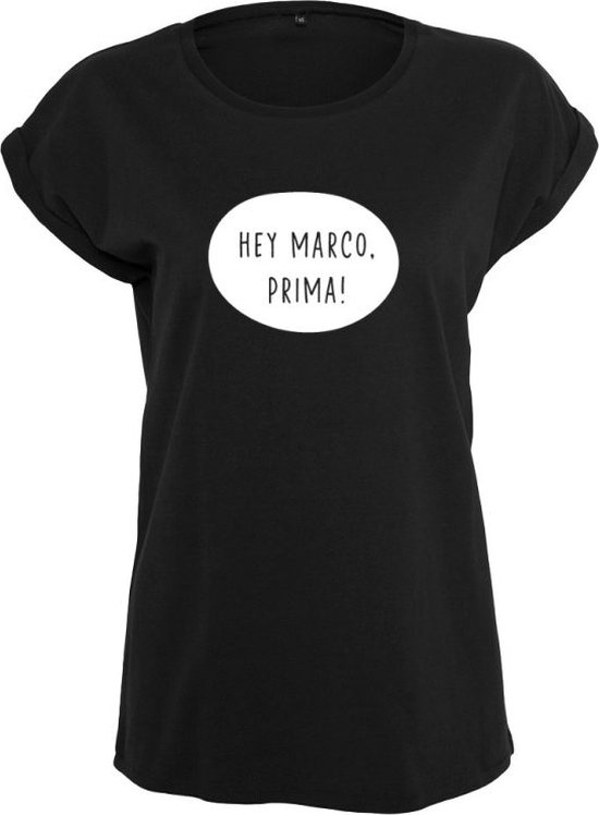Hey Marco, prima! Rustaagh dames t-shirt S | bol.com