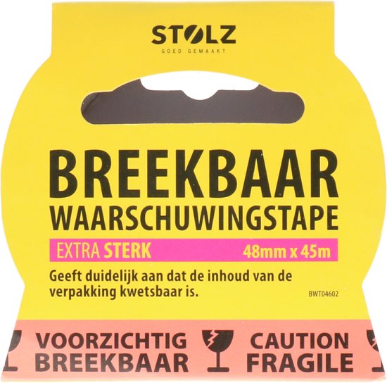 3 rollen Tape Voorzichtig / Breekbaar /Caution / Fragiel ...