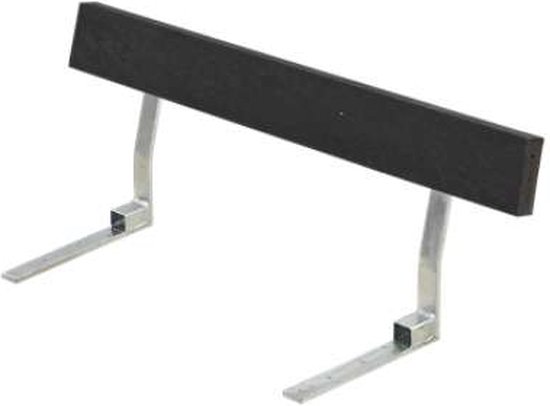 Rugleuning gerecycled kunststof zwart | 118 cm | bol.com