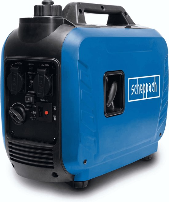Scheppach SG2500i Stroomgenerator - 2000W - Benzine - 230V - Generator ...