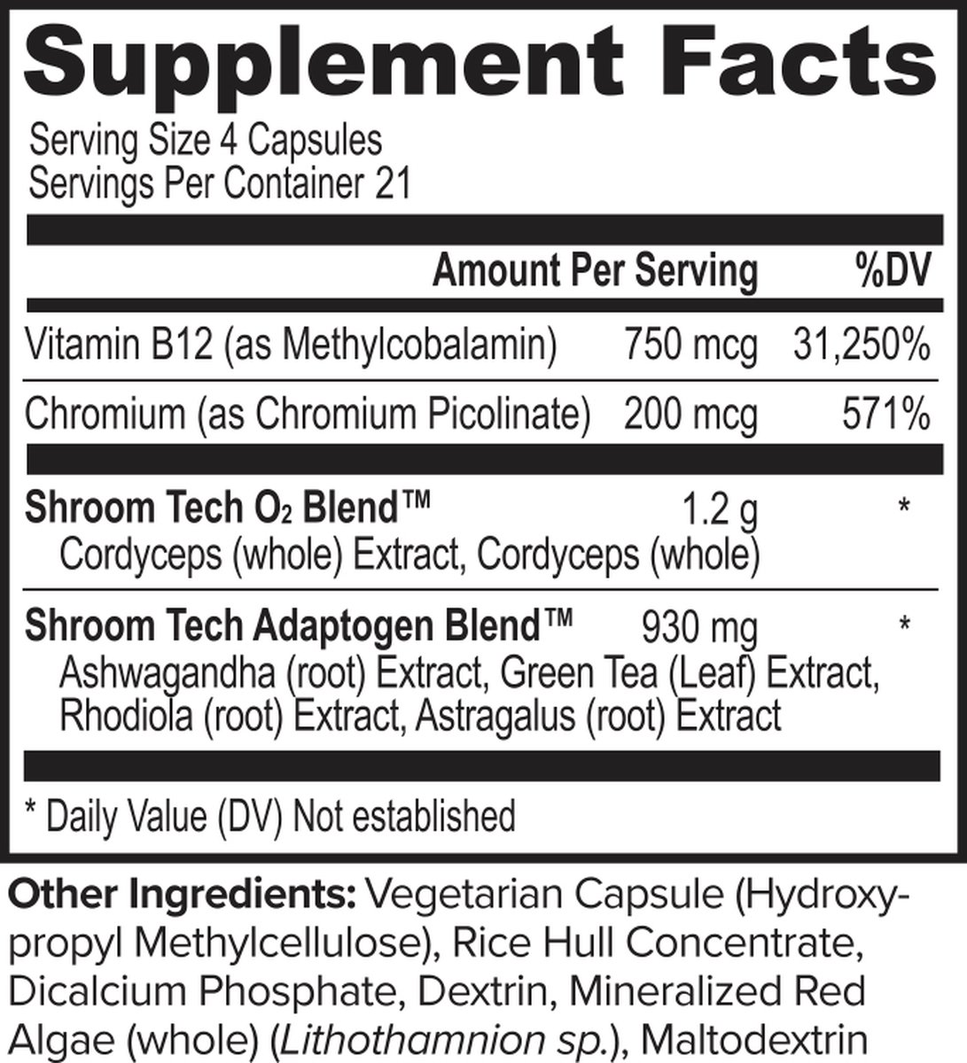 Onnit Shroom TECH Sport - 84 capsules | bol