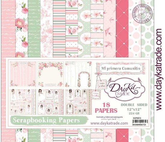 Mi Primera Comunión Niña 12x12 Inch Paper Pack (SCP-3013) | bol.com