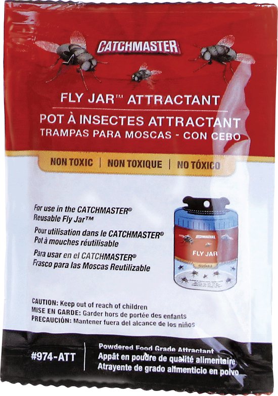 Catchmaster Lokmiddel voor Fly Jar - Extra Vliegen Lokmiddel ...