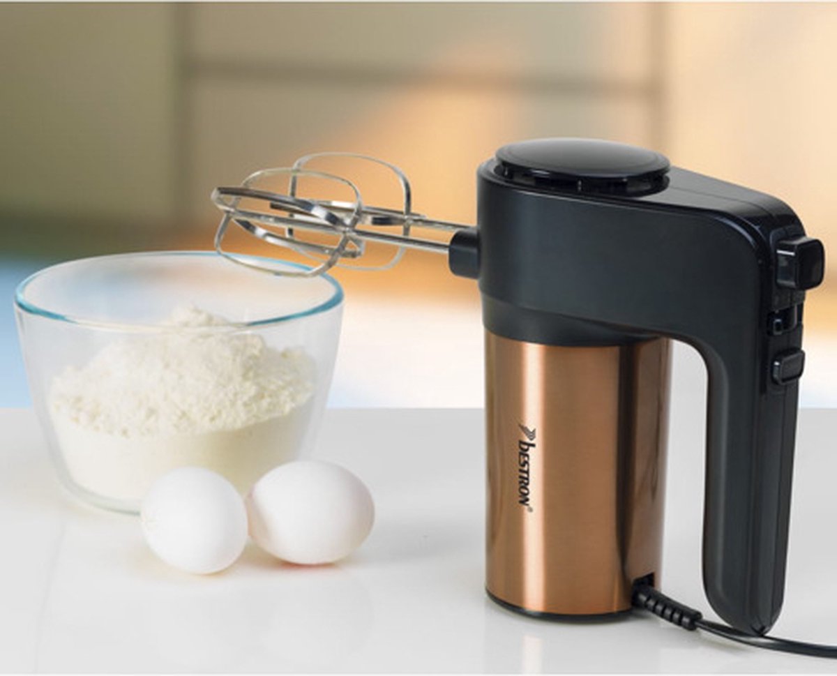 Bestron Power handmixer, elektrische handmixer met 2 gardes en 2 ...