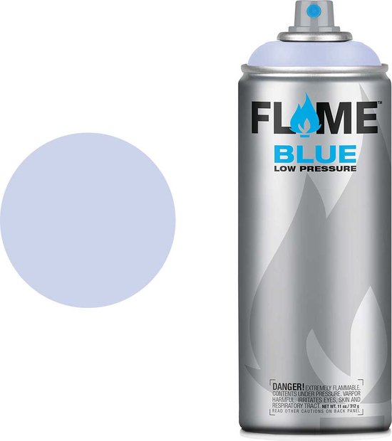 Molotow Flame Blue - Spray Paint - Spuitbus verf - Synthetisch - Lage druk - Matte... | bol