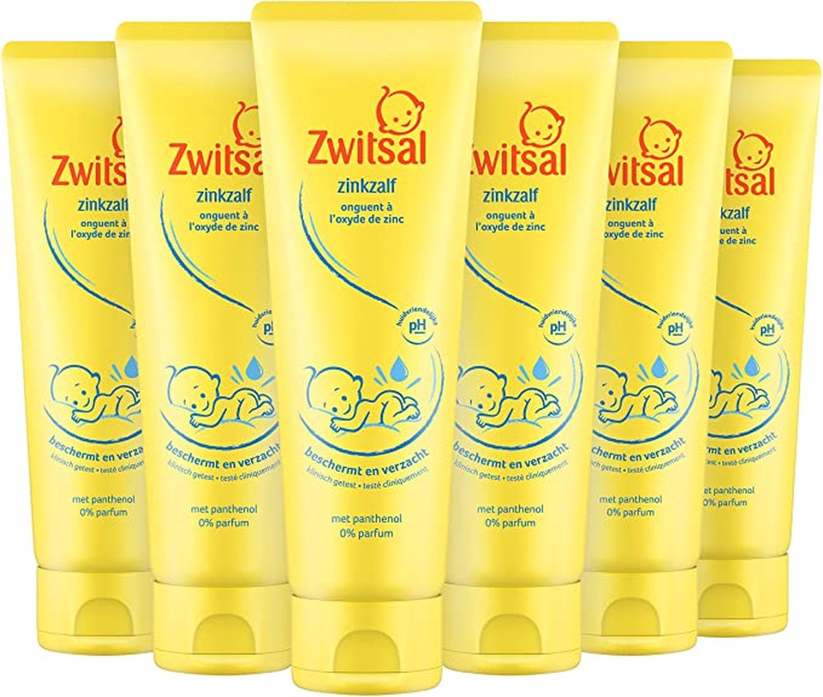 Zwitsal Baby Zinkzalf - 6 x 100ml - Voordeelverpakking | bol.com