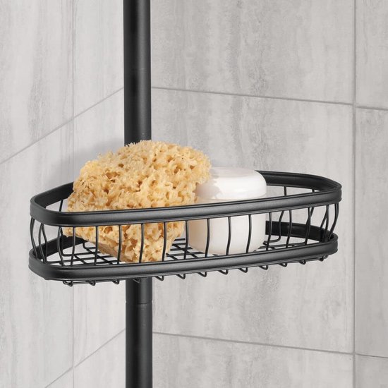 mDesign - Support de Shower - support d'angle - pour bouteilles de ...