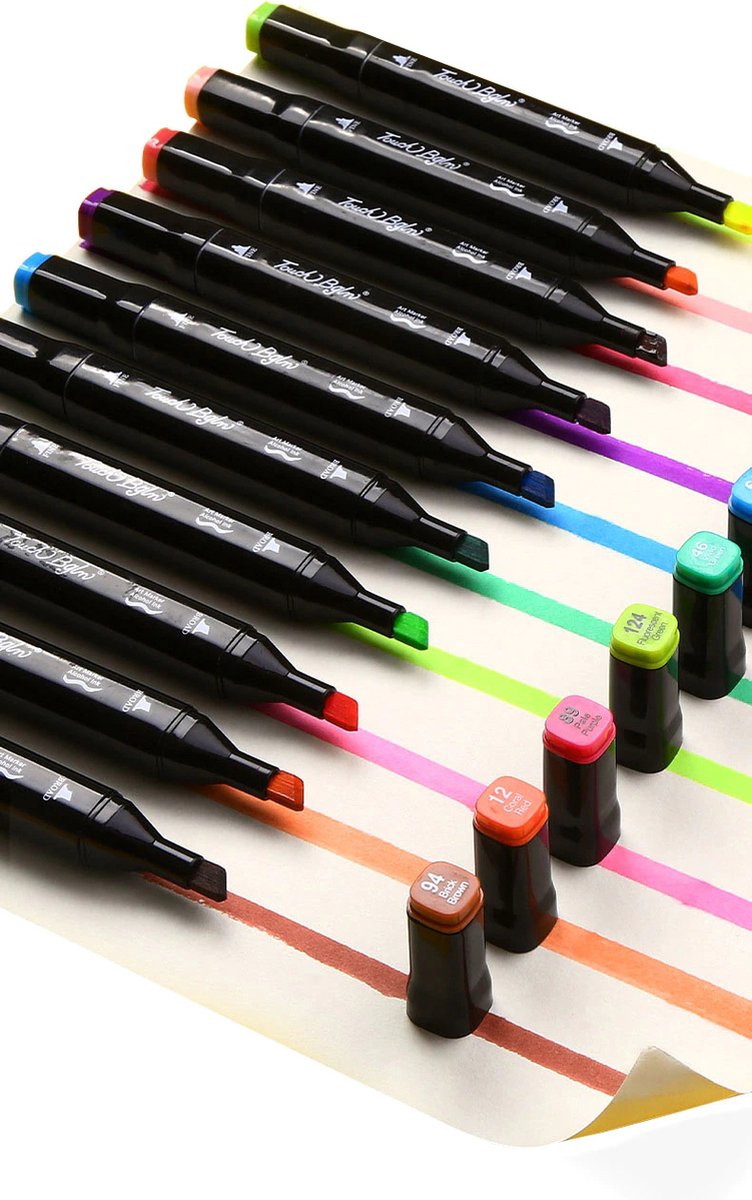 Polaza®️ Markers - Twinmarkers - Permanent Marker - Markers Alcohol ...