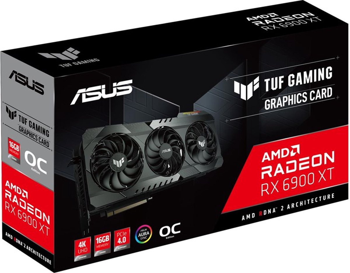 ASUS RX ROG STRIX 6900 XT TUF OC grafische kaart voor gaming | bol.com