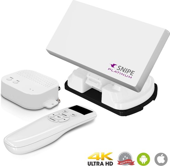 Selfsat SNIPE Platinum Twin - Vol automatische schotel antenne BT RCU & App | bol