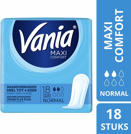 Vania Maxi Comfort Normal 18 stuks | bol