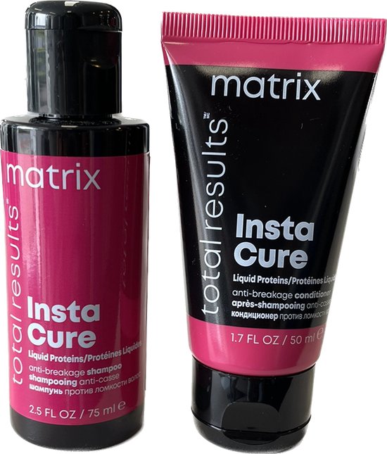 Matrix - Instacure Shampoo & Conditioner Reisverpakking - 75ml + 50ml ...