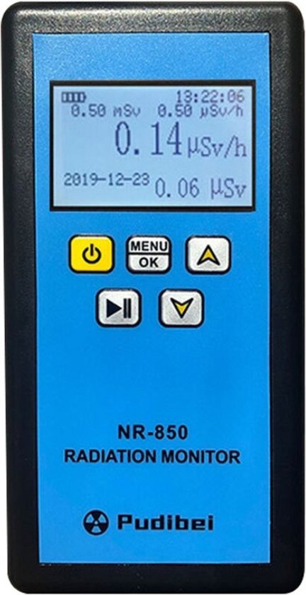Geigerteller - EMF-Meter - Stralingsmeter - K2 Meter | bol.com