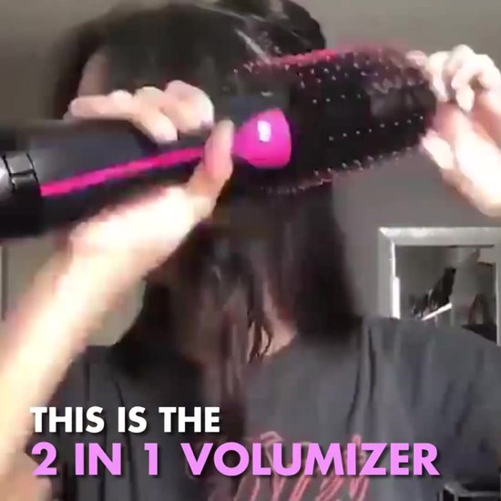 Föhnborstel – ronde borstel – haarkam – fohn – hairstyler - roze ...