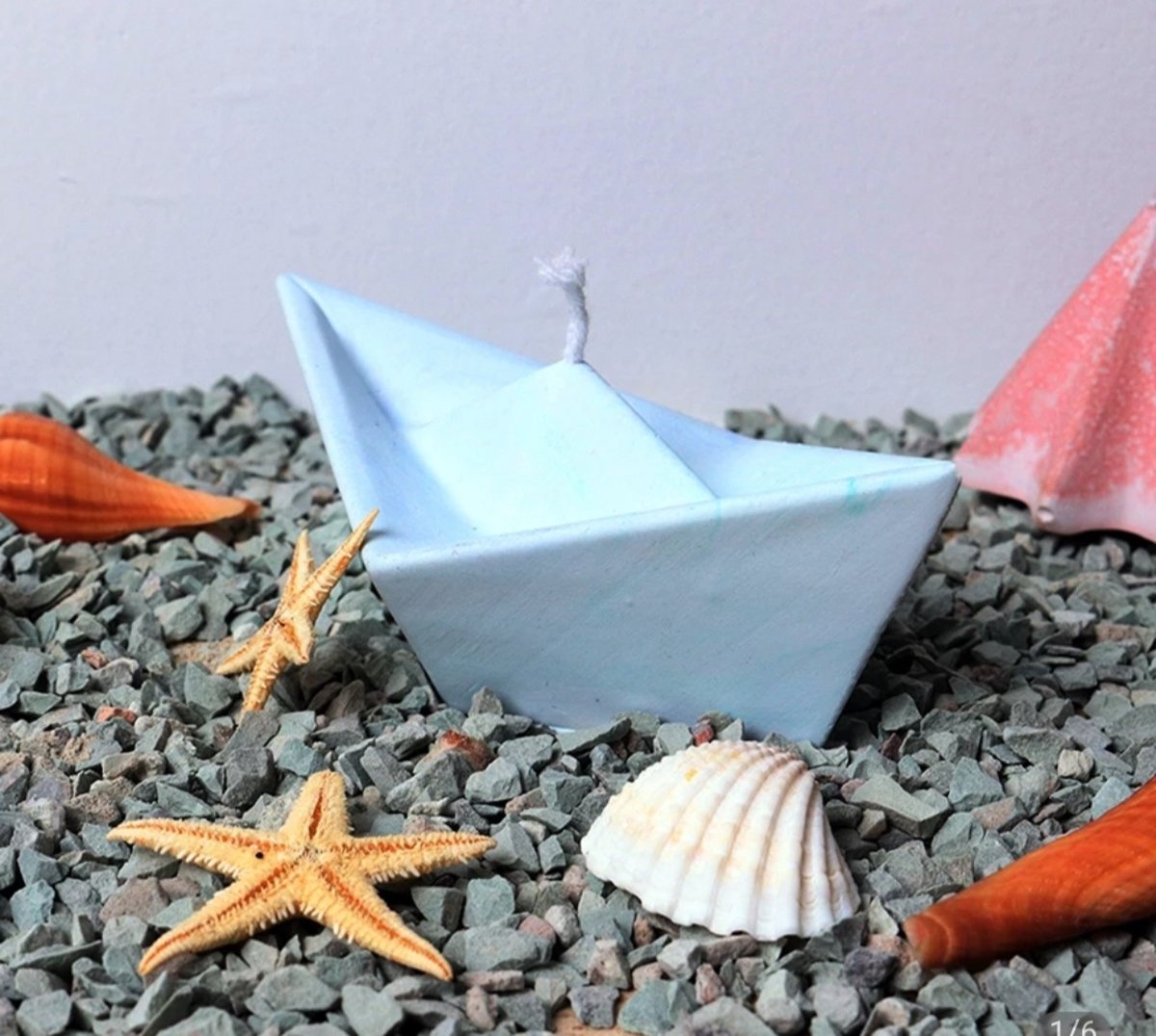 Siliconen mal boot - bootje - kaarsen maken - zeep maken - jesmonite ...